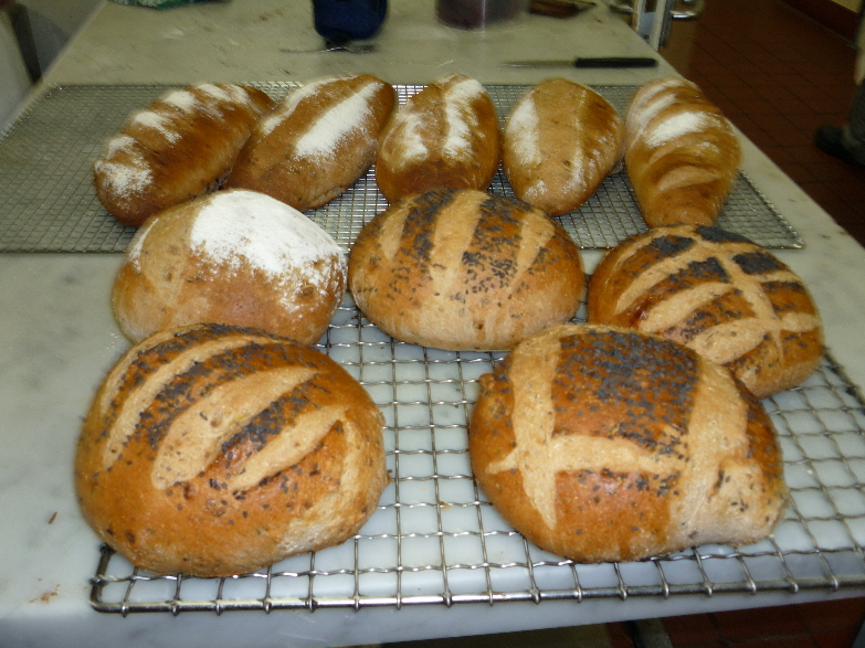 Peter Reinhart's Wild Rice and Onion Bread | The Fresh Loaf