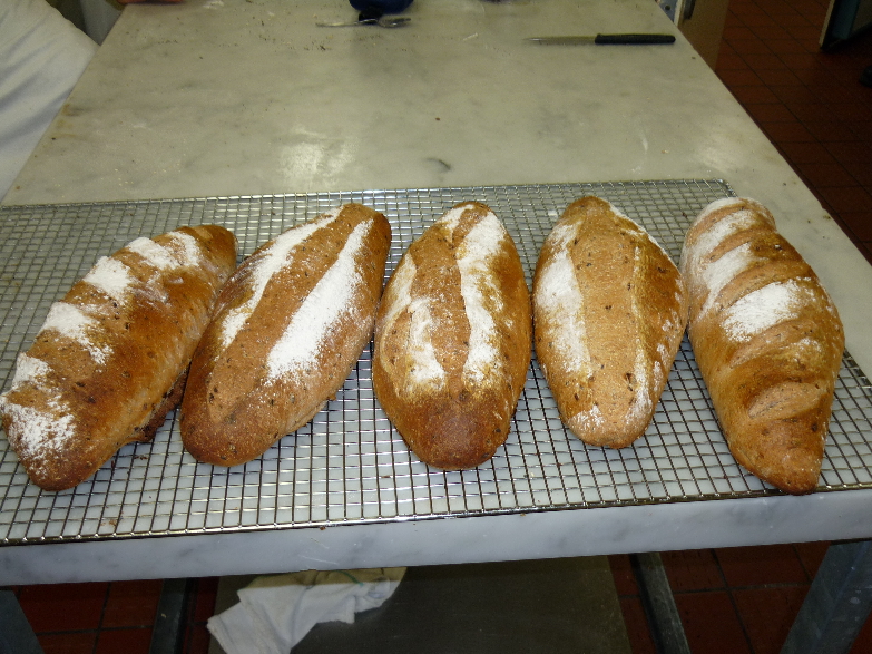 Peter Reinhart's Wild Rice and Onion Bread | The Fresh Loaf